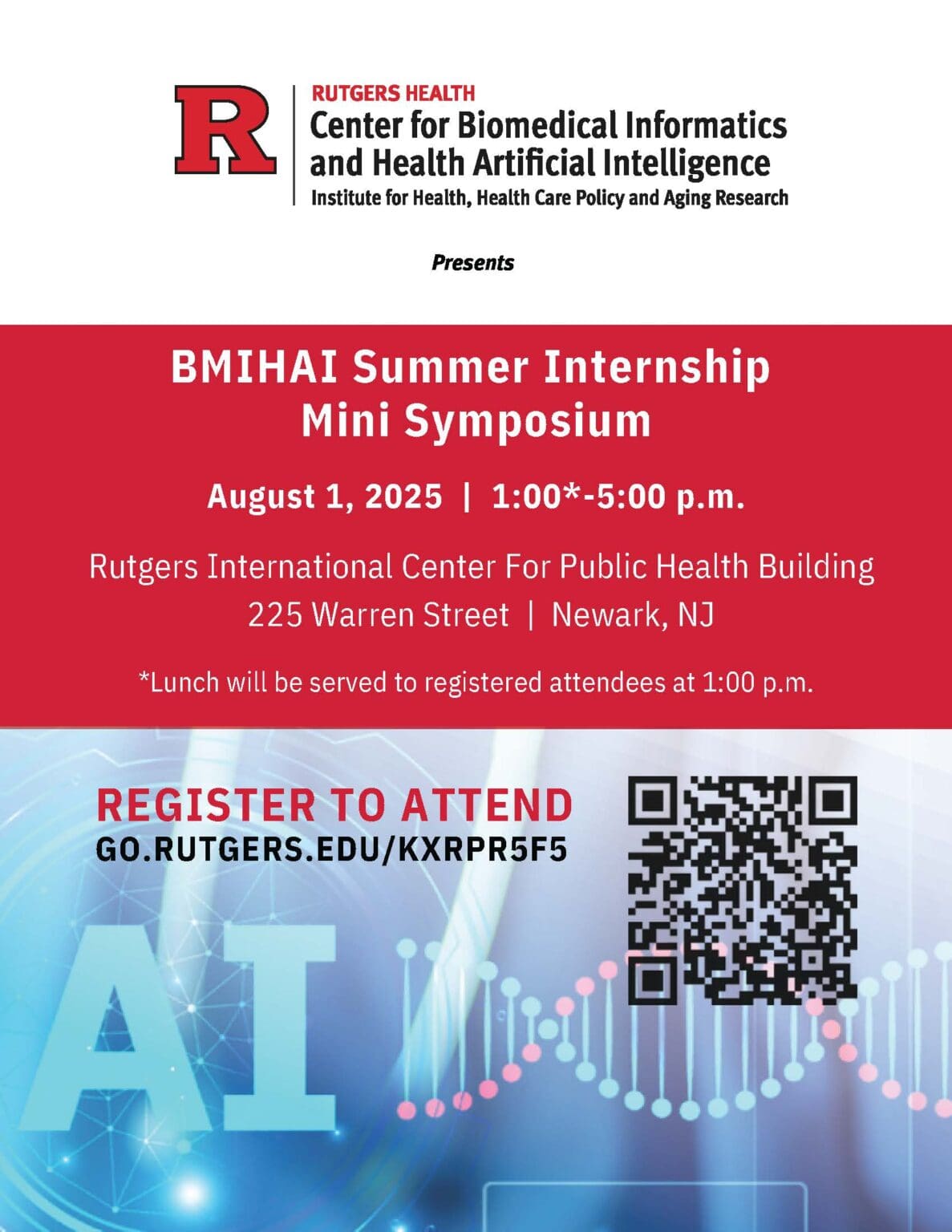 BMIHAI Summer Internship Mini Symposium - BHI